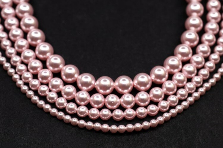 Жемчуг Swarovski 5810 #294 3мм Crystal Rosaline Pearl, 5810-3-294, 10шт