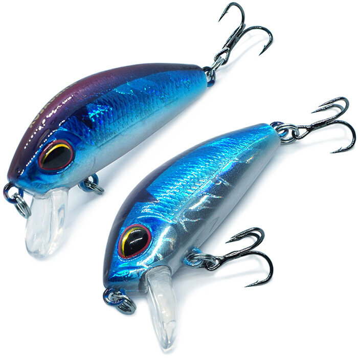 Воблер Kosadaka L-Minnow xs 45F плав. , 45мм, 4.3г, 0.0-0.5м; цвет BLU