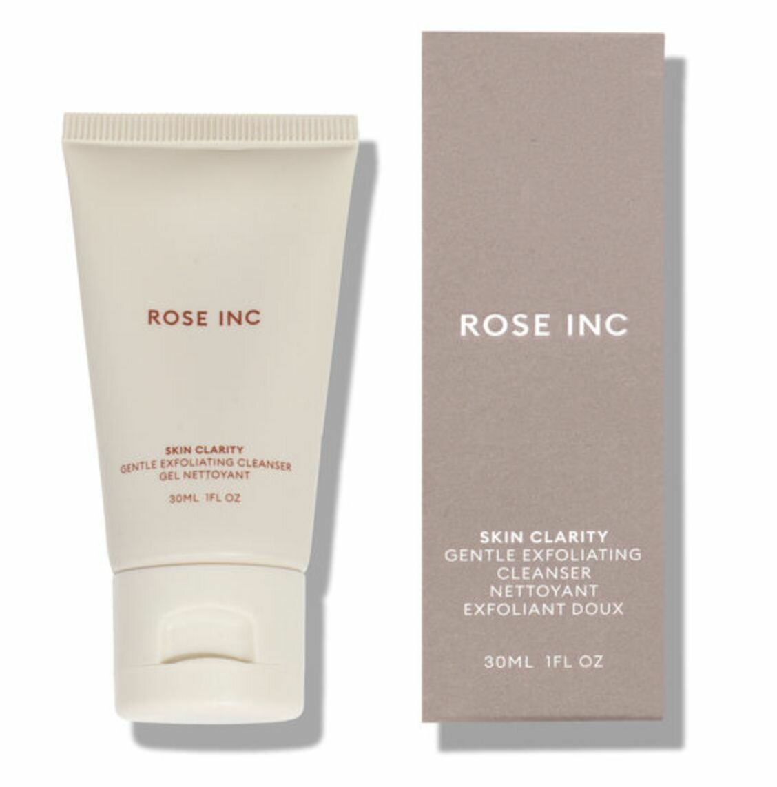 ROSE INC Отшелушивающее очищающее средство Skin Clarity, 30 мл