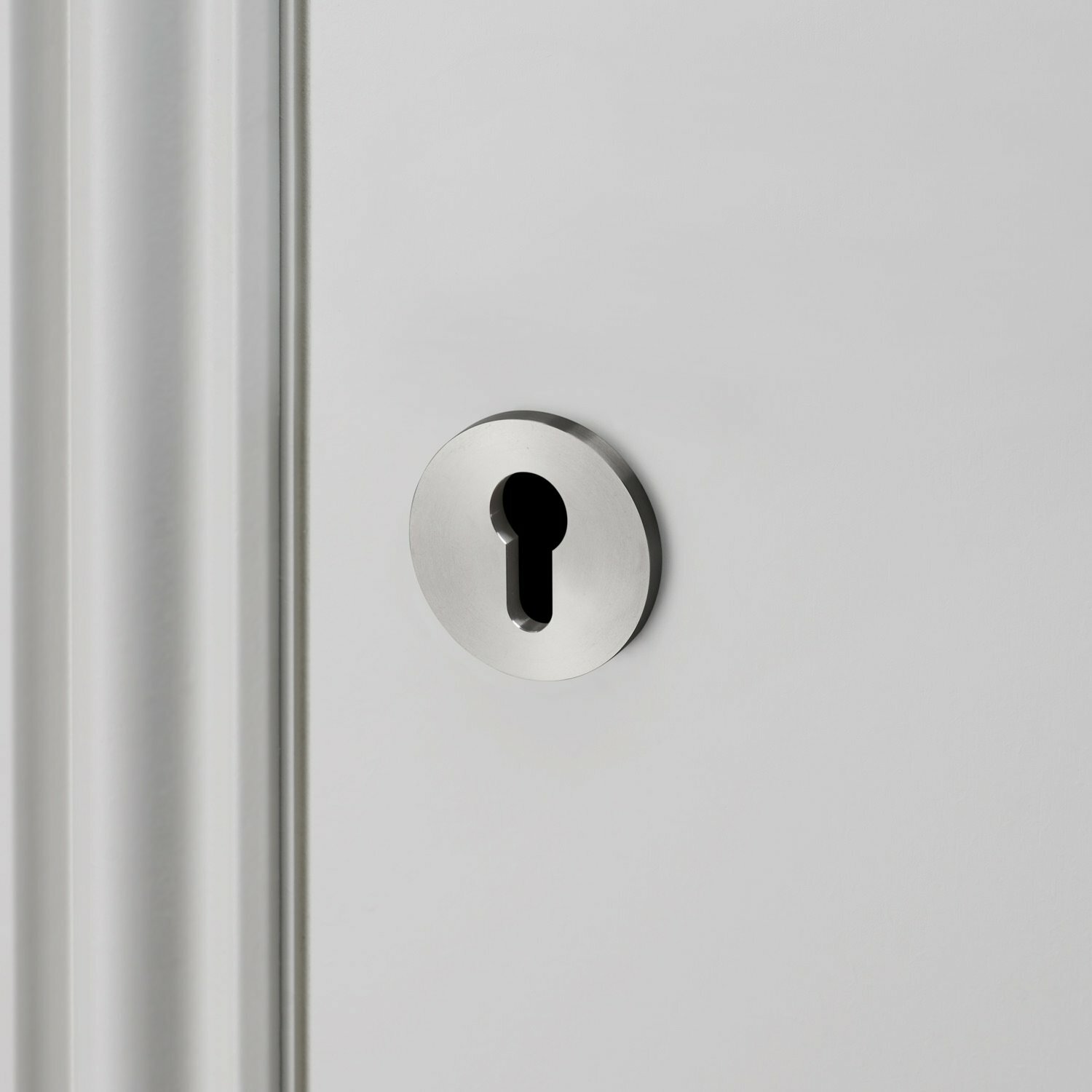 Накладка на замочную скважину Buster and Punch Key Escutcheons Escutcheon Plate Steel UK-CYL-35-ST-A