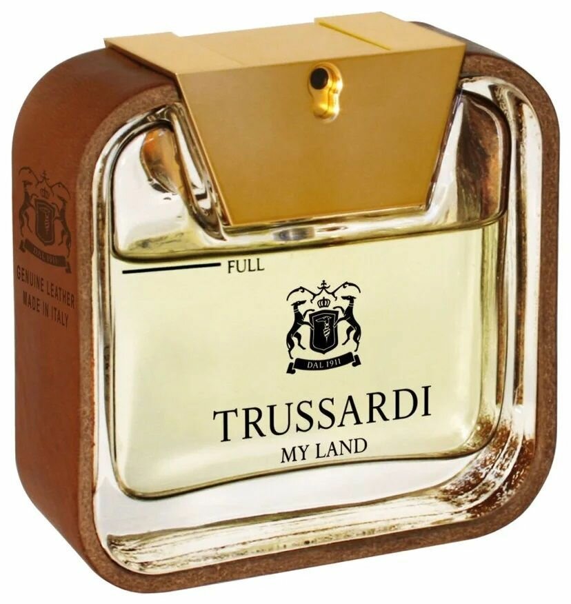 Туалетная вода TRUSSARDI "My Land", мужская, древесно-фужерные ноты, 50мл