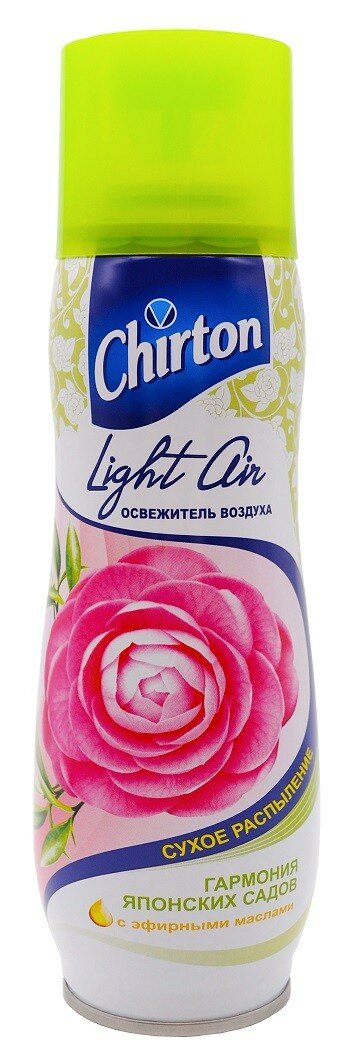 Набор из 3 штук Освежитель воздуха Chirton Light Air Гармония японских садов 300мл