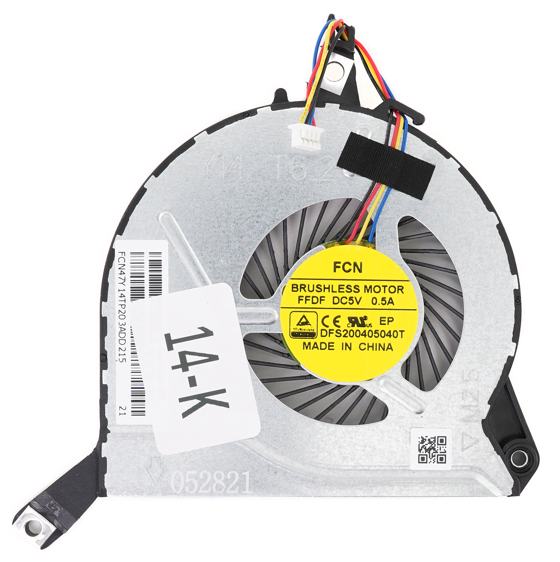 Вентилятор (кулер) для HP Pavilion 17-F (4-pin) ver.1