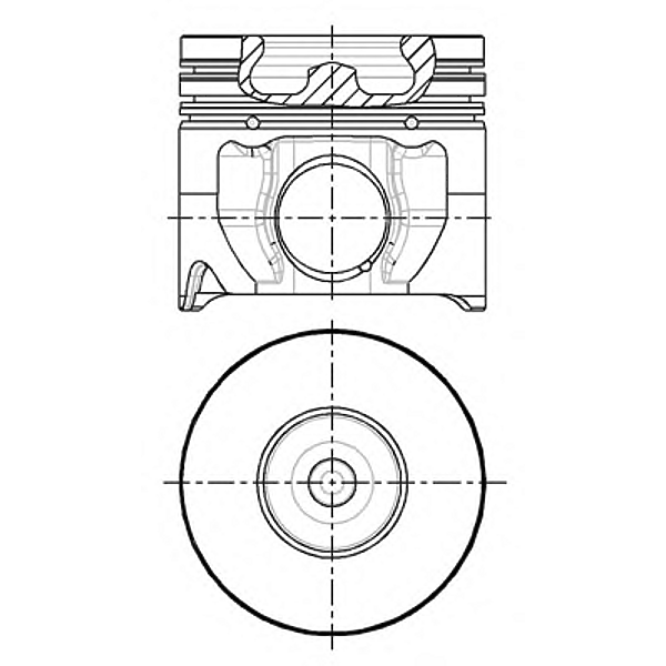 NURAL 87-148100-00 (3C1Q6110BA / 504017243) поршень