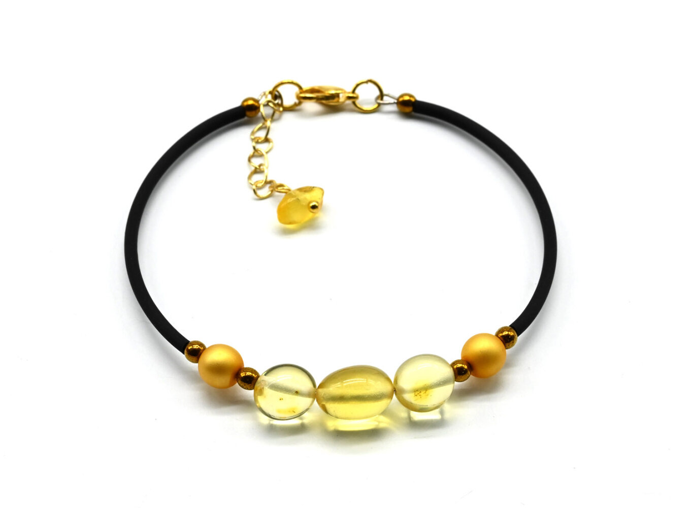 Браслет, янтарь