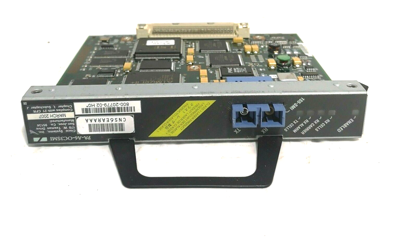 Модуль Cisco PA-A6-OC3SMI 1 х Enh ATM OC3c/STM1