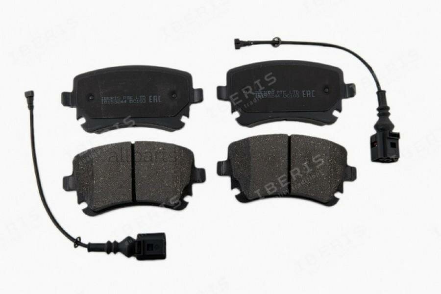 IBERIS IB153244 колодки тормозные задние К-Т С датчиком VW MULTIVAN V (T5) -15, TRANSPORTER V (T5) -15