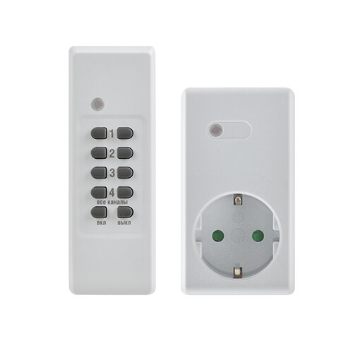 Розетка с дистанционным управлением ROBITON УД-1 пульт + розетка комплект BL