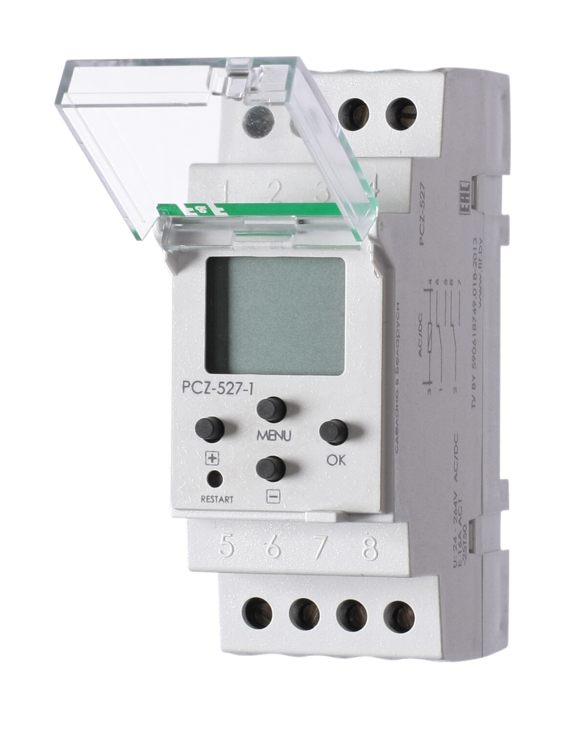 Реле времени Евроавтоматика F&F астрономическое, двухканальное, программируемое, для управления освещением