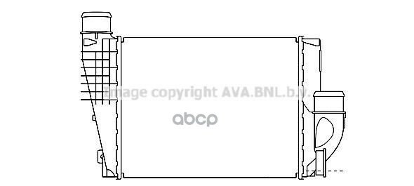 Радиатор интеркулера Ava арт. CN4317