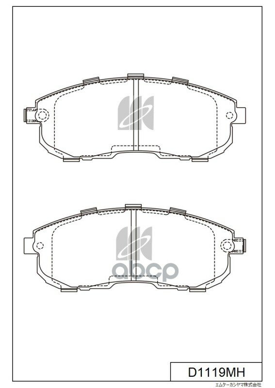 Колодки Тормозные Nissan Juke/Maxima/Teana/Tiida/Suzuki Sx4 Перед. Б/Инд. износа Nissan 41060-2Y090; Nissan 41060-2Y091; Nissa.