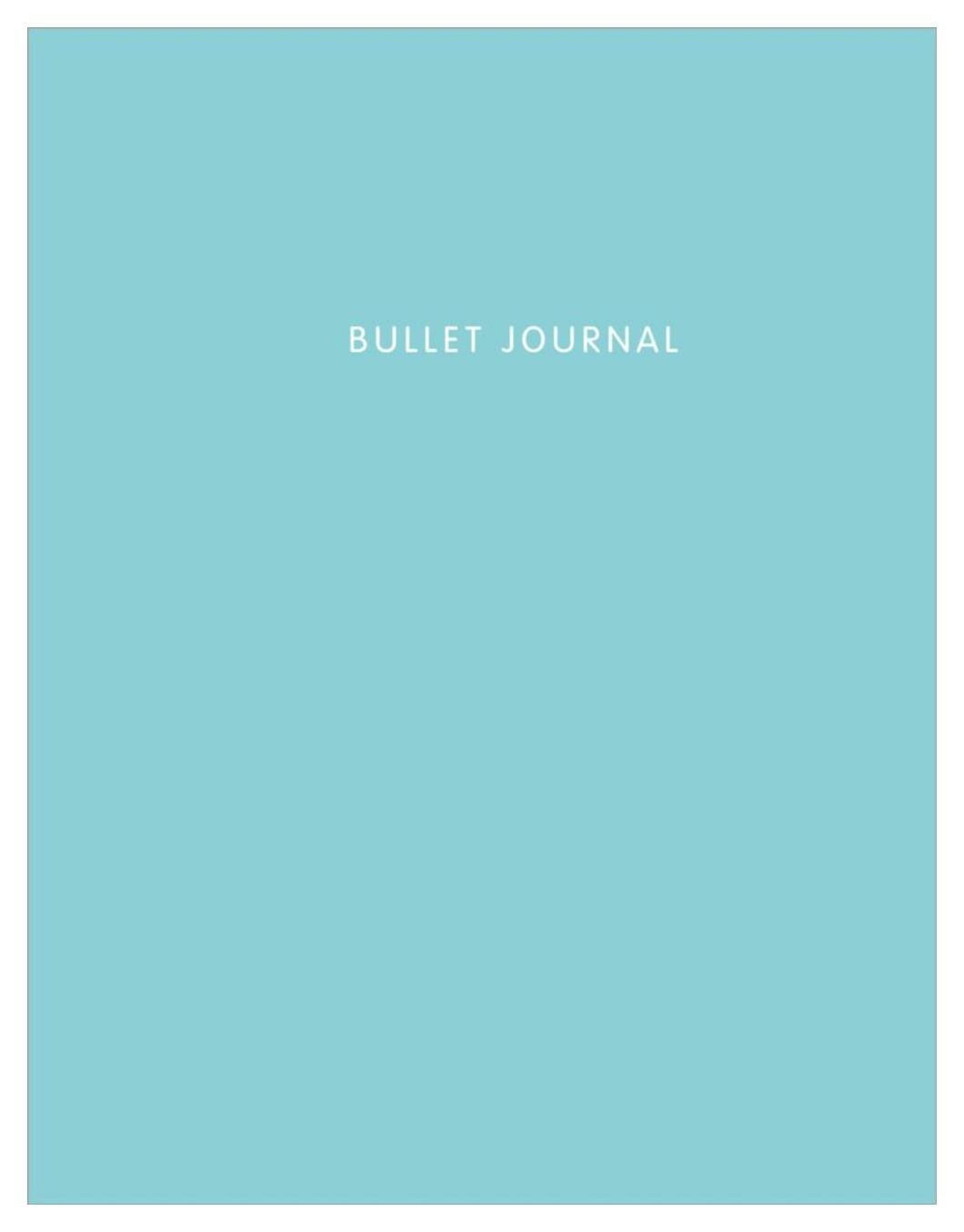 Блокнот в точку: Bullet Journal (бирюзовый)