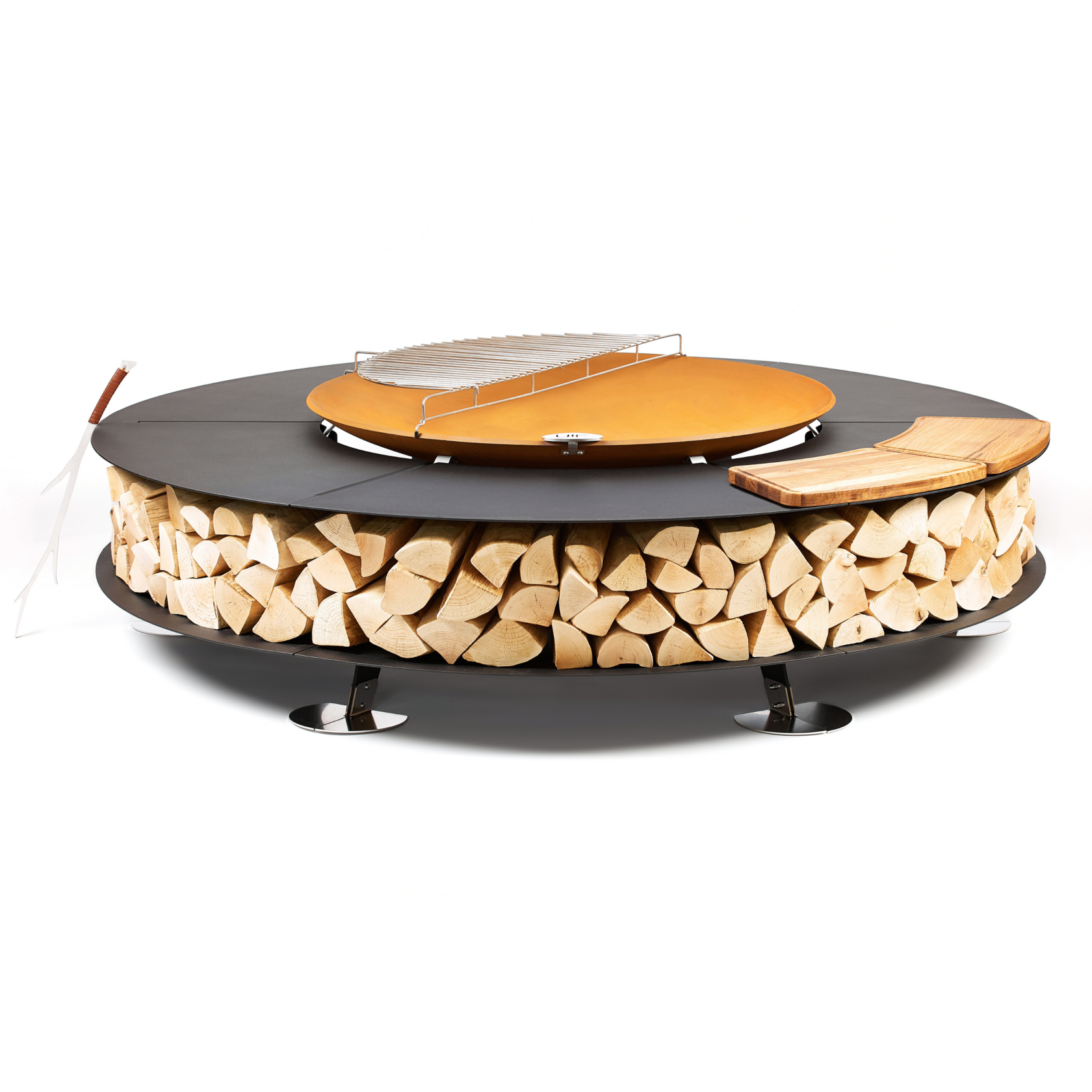 Уличный очаг для костра Up! Flame 1600 PATIO