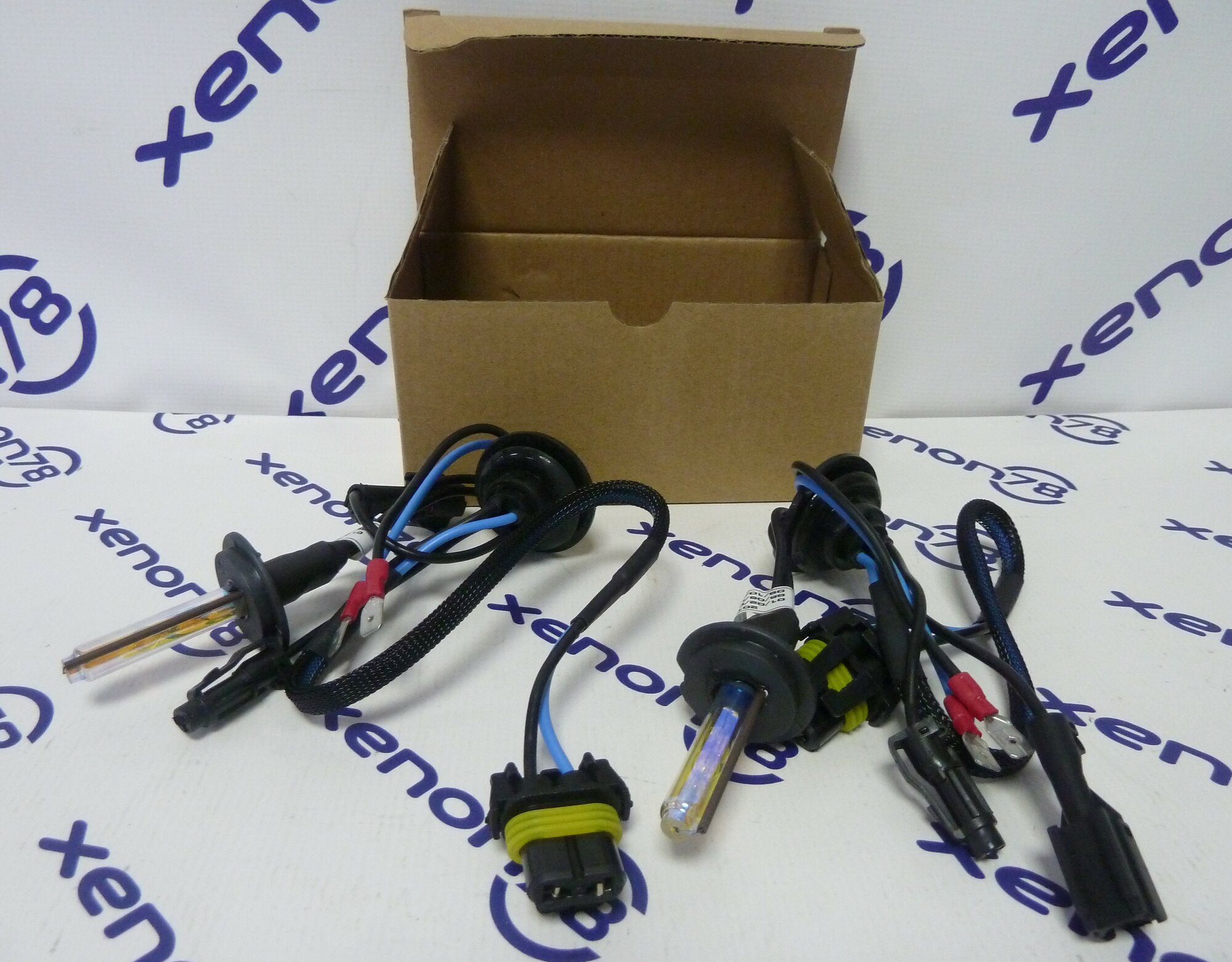 Ксеноновые лампы H7 TH 3000K 35W (желтый свет) - 2 шт.