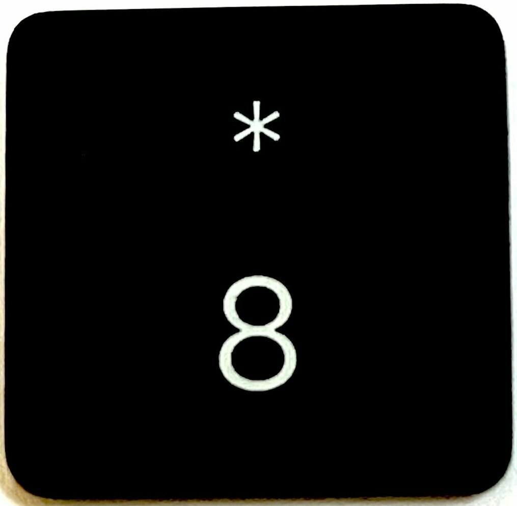 Кнопка US клавиша 8 Macbook AIR PRO 2018-2019