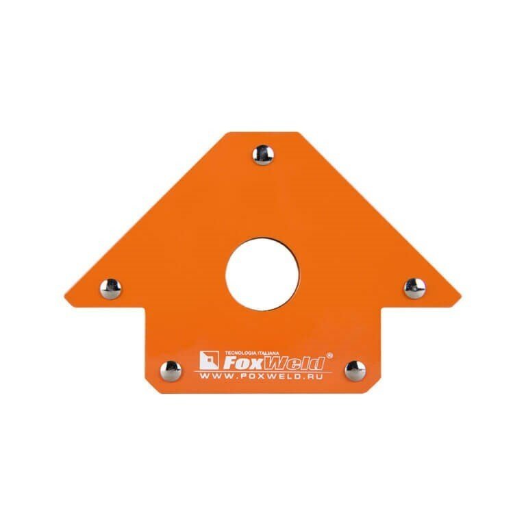 FoxWeld Угольник магнитный FoxWeld FIX-4 (45/90/135град, до 22кг)