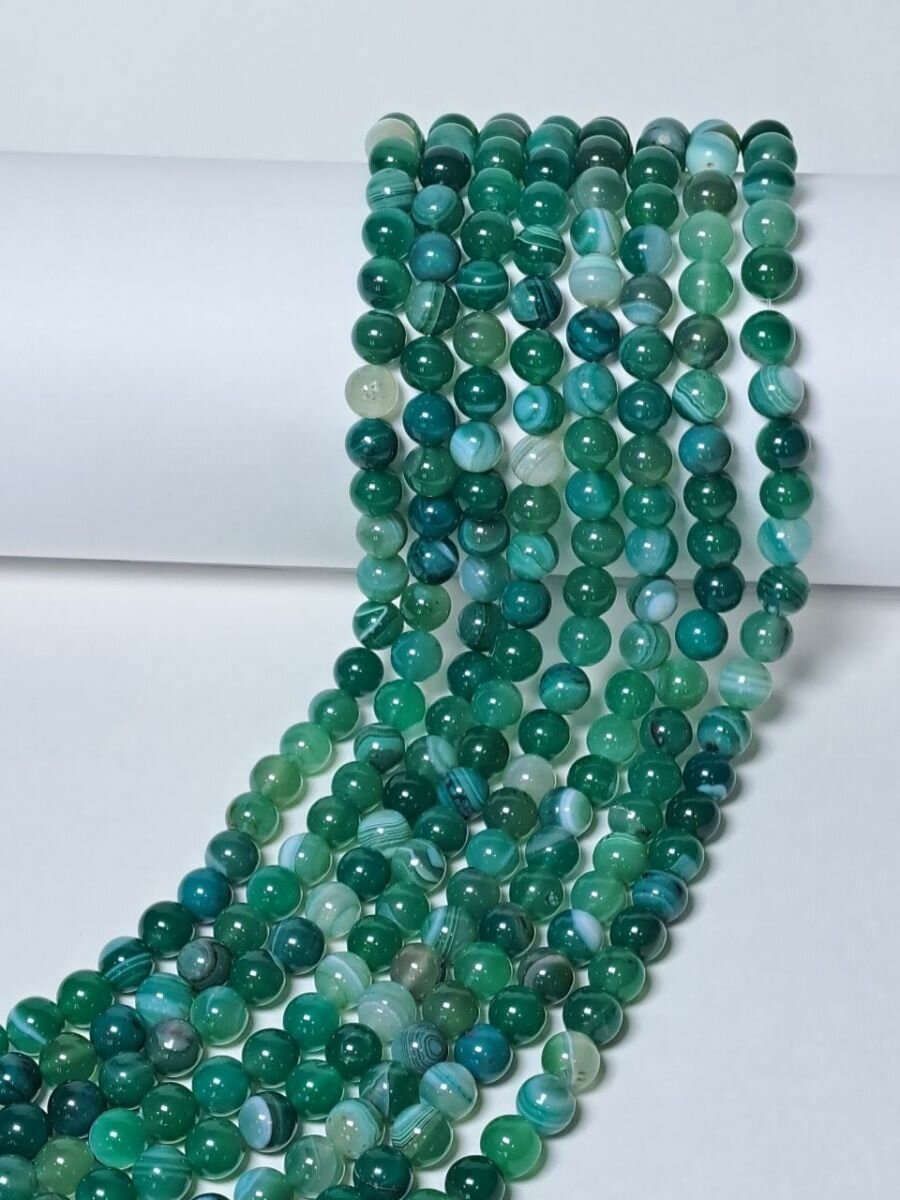 Бусины агат, натуральный камень, для рукоделия, для творчества, для украшений, для браслетов, 10 мм