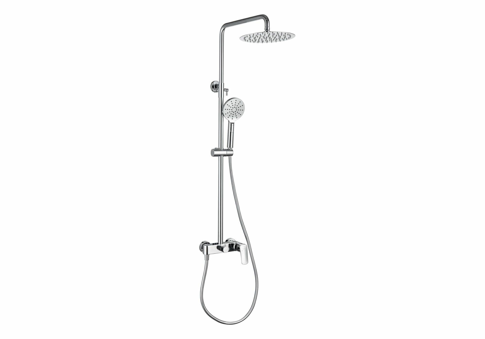 Душевая система 3jet 250мм AQUATEK AQ2060CR , хром