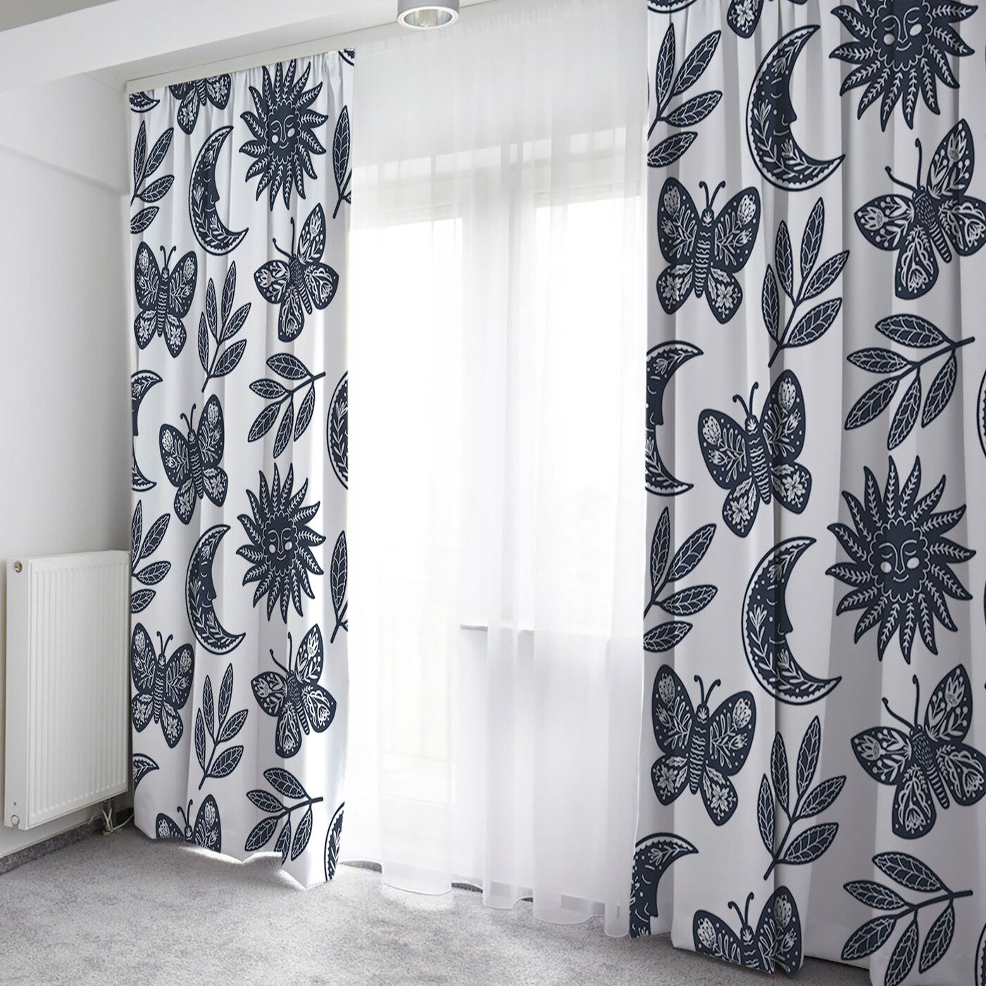 Шторы (фотошторы) из габардина, 290х220 см, Good Room