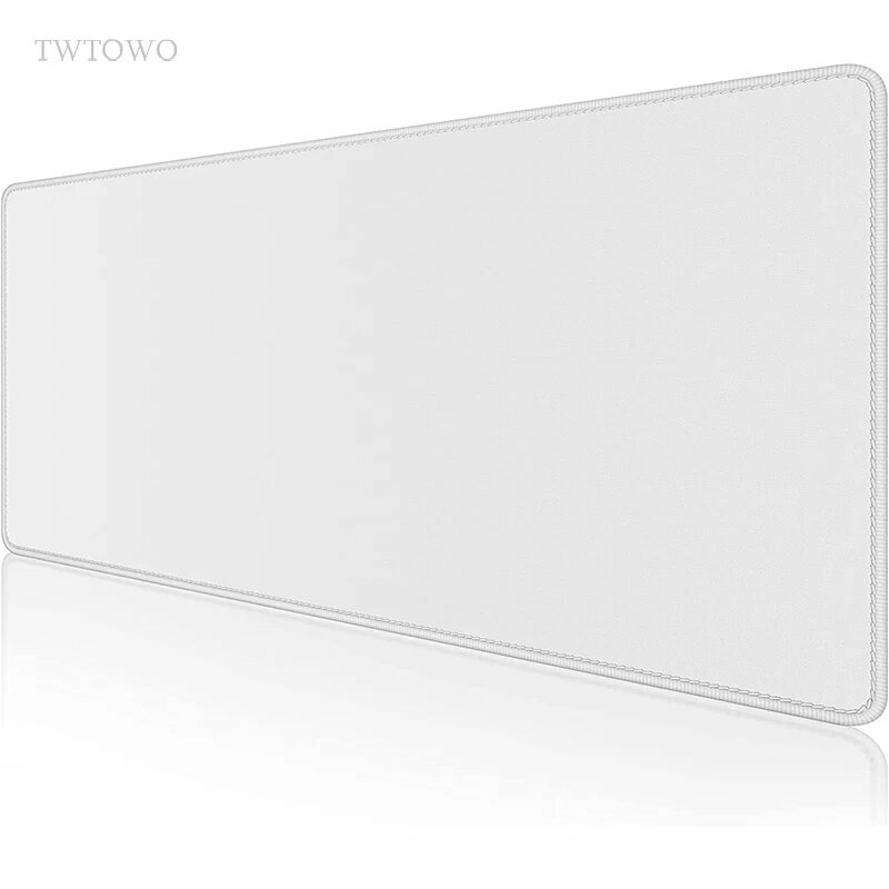 Коврик для мыши TWTOWO XL белый резиновый