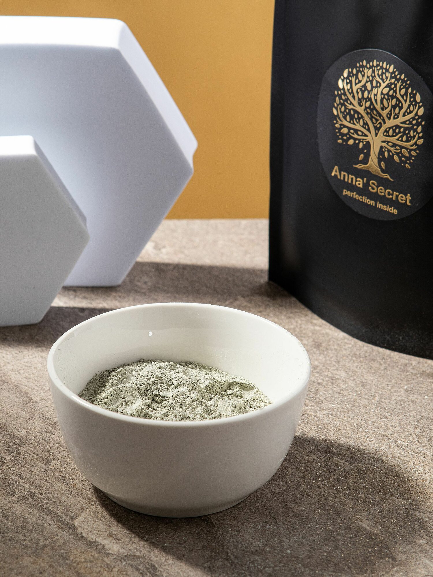 Моделирующая маска для лица и тела из микронизированной спирулины "Spirulina Green Mask" Thalasso Cosmetiques "Anna Secret", 300гр.