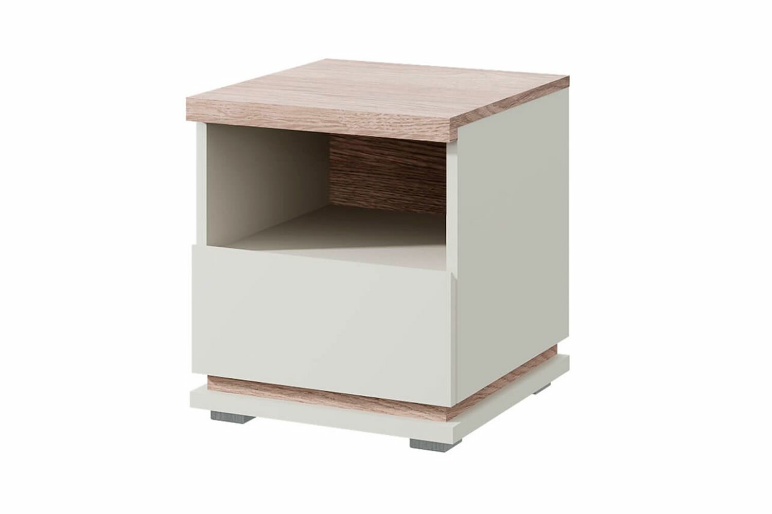 LIMA, Тумба прикроватная 1SN. Цвет персидский жемчуг/ мадура