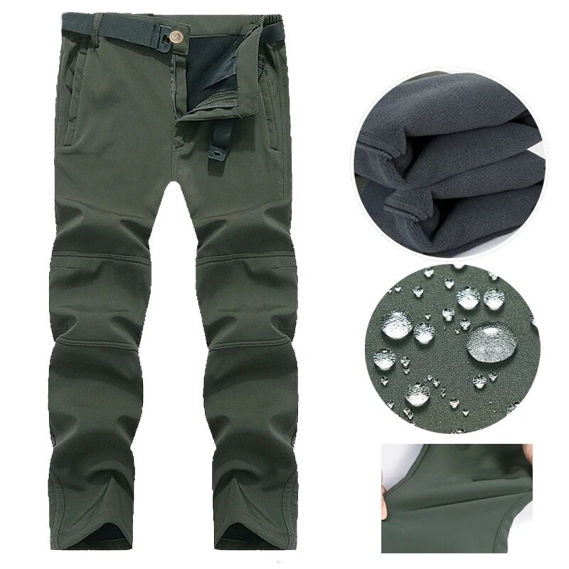 Мужские тактические softshell брюки Mazerout XXL 85-95kg, Green Pant X5