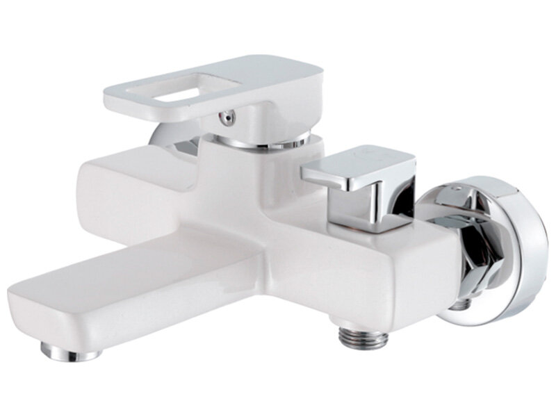 Смеситель для ванной комнаты D-Lin белый (D130366-C)
