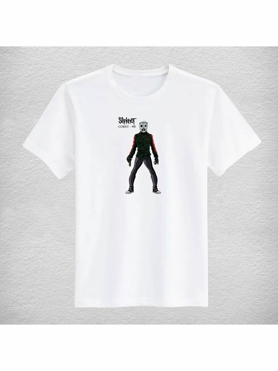 Футболка slipknot рок группа