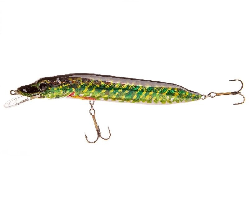 Воблер для троллинга Jaxon Pike Max VJ-PI25 плавающий 25 см 112 гр заглубление 2,5-6,0 м #P