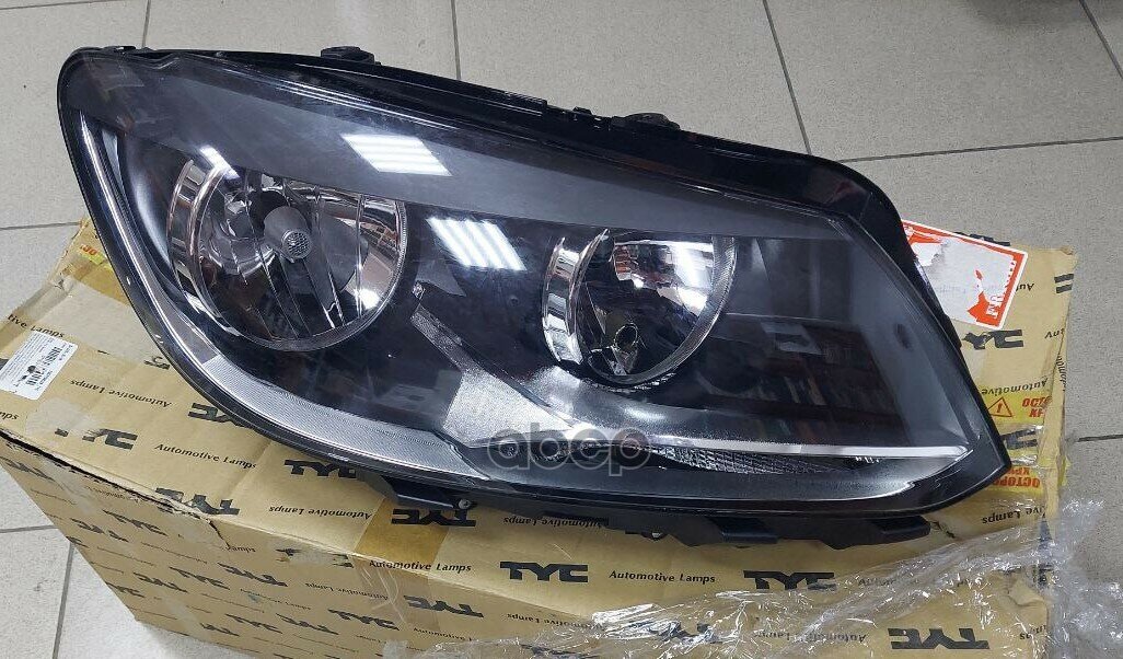 Фара правая VOLKSWAGEN CADDI 2010- ELECTRIC W/MOTOR TWIN TYC арт. 20-c475-05-2b