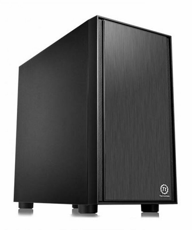 Корпус Thermaltake Versa H17 черный без БП mATX 2xUSB2.0 1xUSB3.0 audio bott PSU