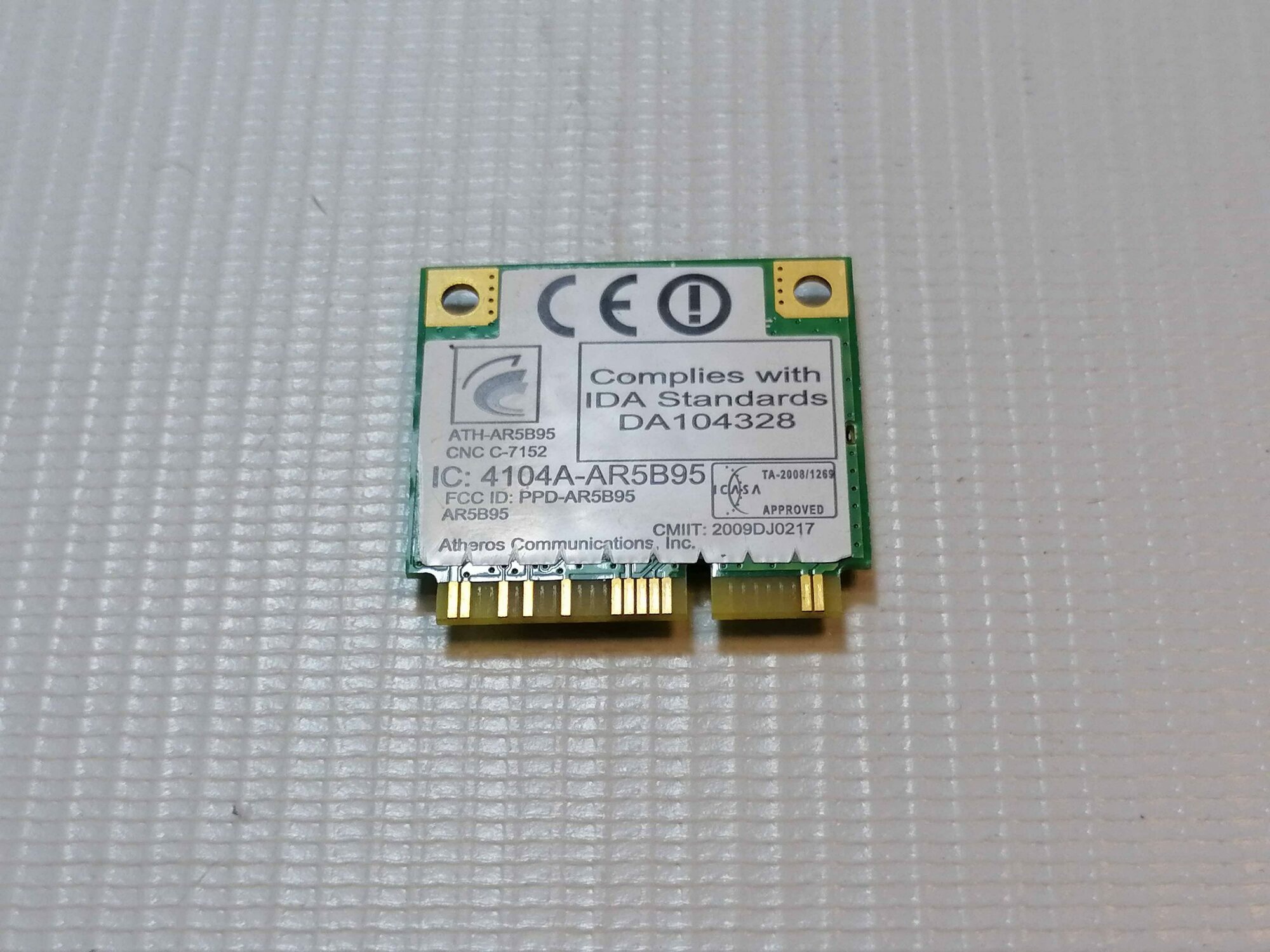 Wi-Fi модуль Atheros AR5B95