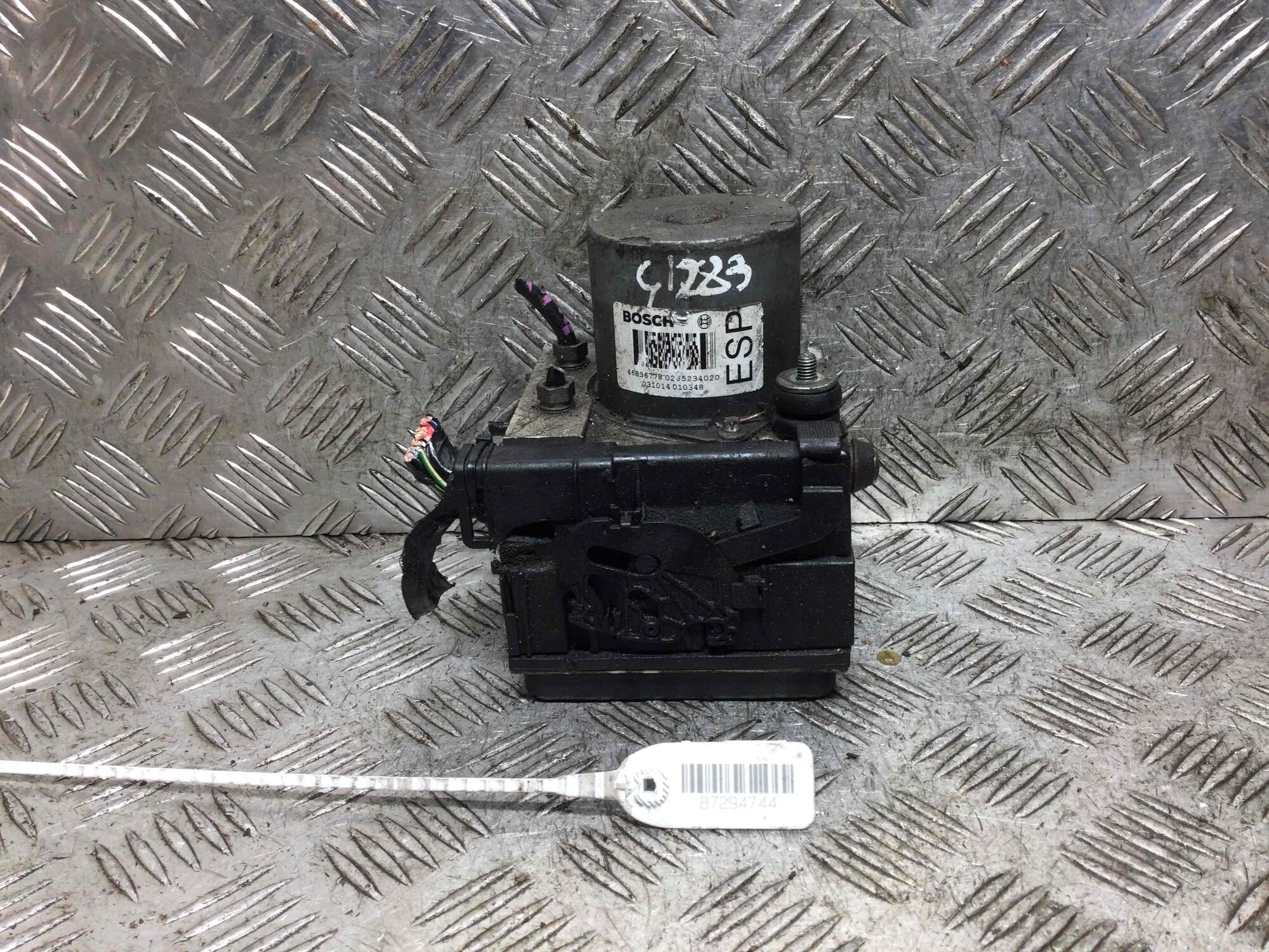 Б/У Блок ABS Fiat Stilo Stilo (192) 2001 - 2010 2003 г.