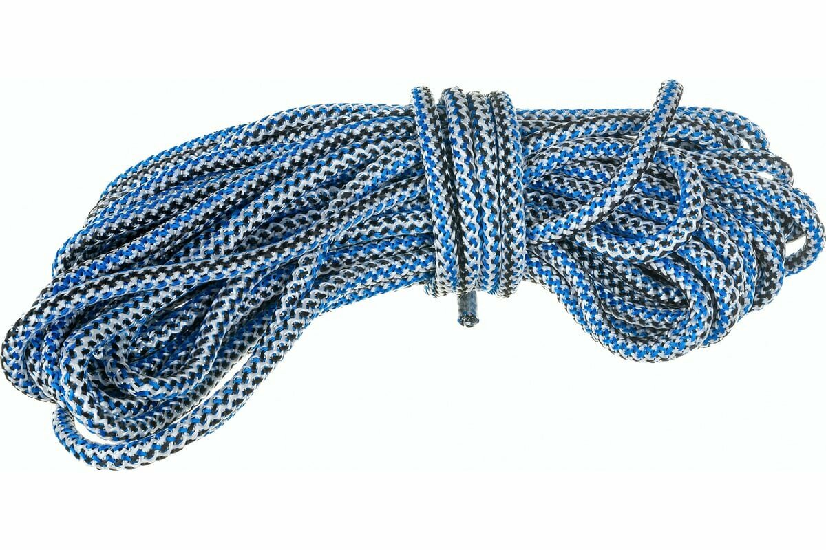 Эбис 00007вязаный полипропилен цветной шнур моток 10 мм х 20 м для рукоделия и крепеж