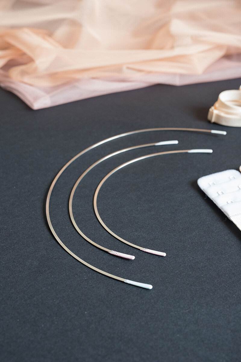 Косточки (пара) плоские KB8-12 металл 2 мм 130 мм 30 пар