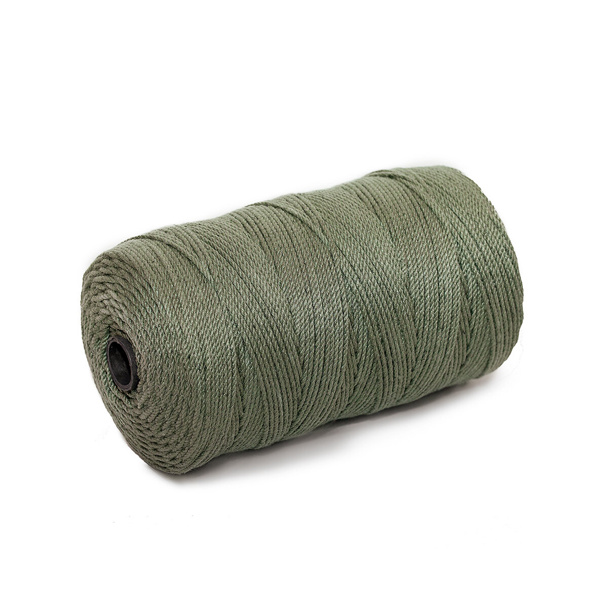 Нить лавсановая, Петроканат, толщина 2,0 мм, тест 60 кг, бобина - 500 г, темно-зеленый