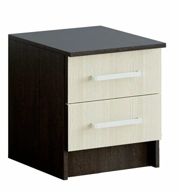 Тумба прикроватная с ящиками Фиеста, венге/лоредо (2 шт)