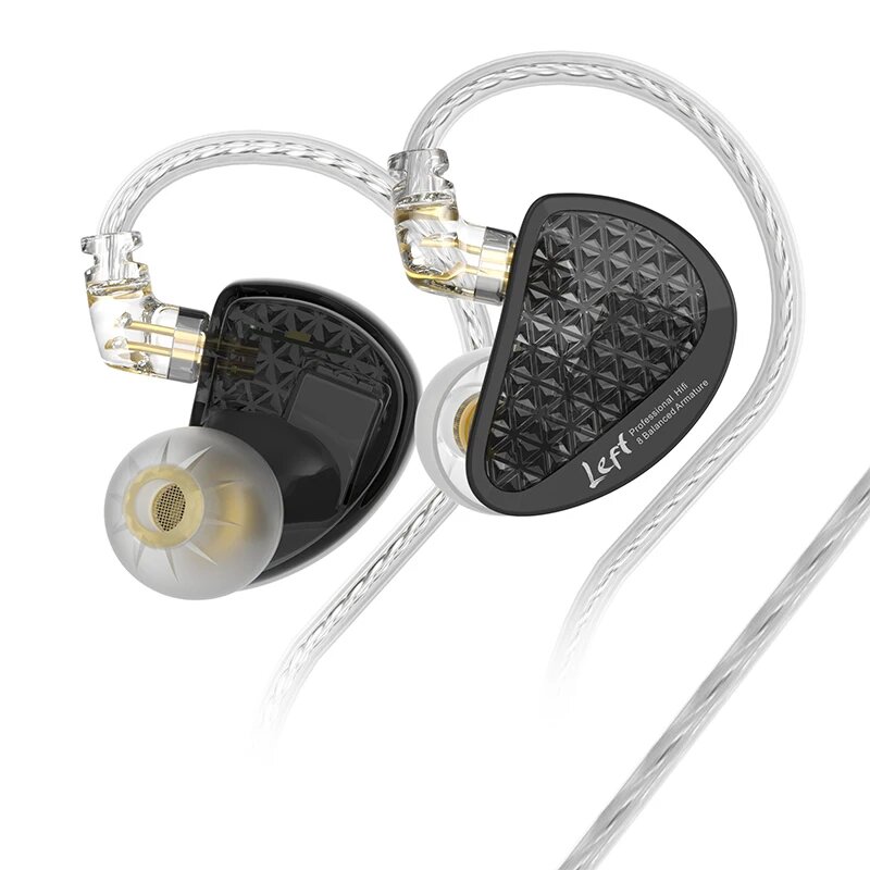 KZ AS16 Pro Black NO Mic