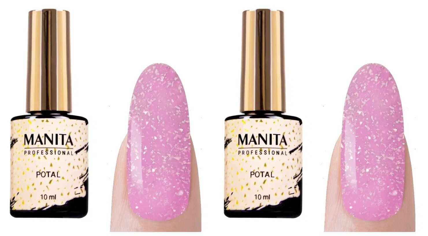 Гель-лак для ногтей Manita Professional Potal №06, 10 мл, 2 шт