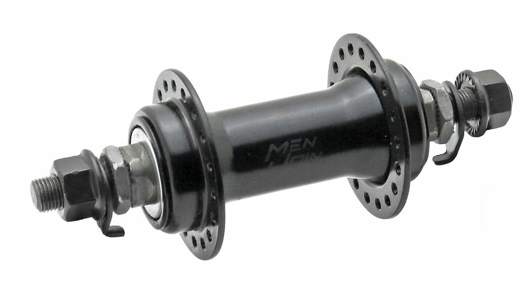 Втулка передняя, сталь, черная, F:3/8X14GX36HX100X140 для ВМХ