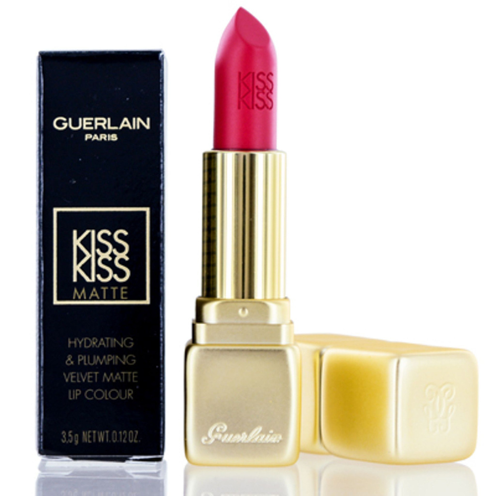 Помада Guerlain "Kiss Kiss" M376 "Darling Pink", матовая, гипоаллергенная, 5г