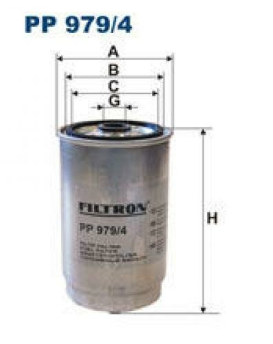 Фильтр топливный hyundai kia Filtron PP979/4 Hyundai / Kia (Mobis): 31922-2B900 31922-2R900 319223E300 Hyundai Accent
