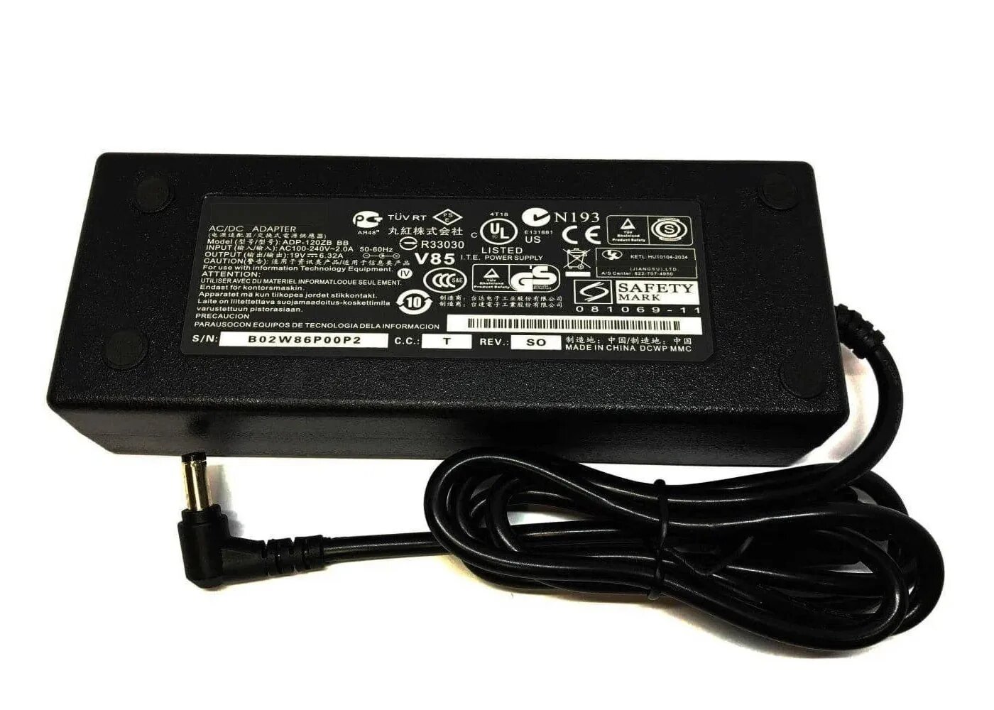 Блок питания Tecno Mega Mini M1 для Мини ПК (адаптер 19V 120W)