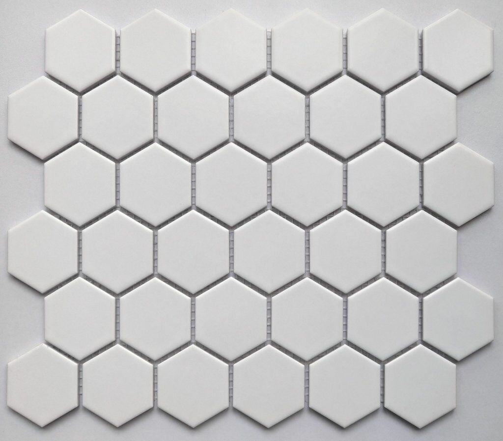 Мозаика из керамогранита Nakama White (51х51) 281х325х6 мм (шт)