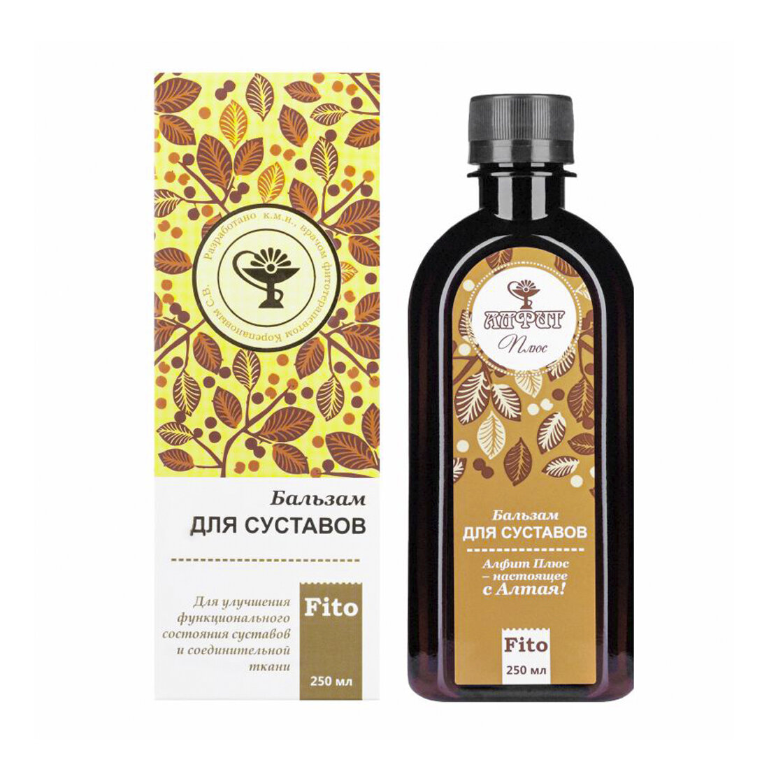 Бальзам "Для суставов", 250 мл, Алфит Плюс