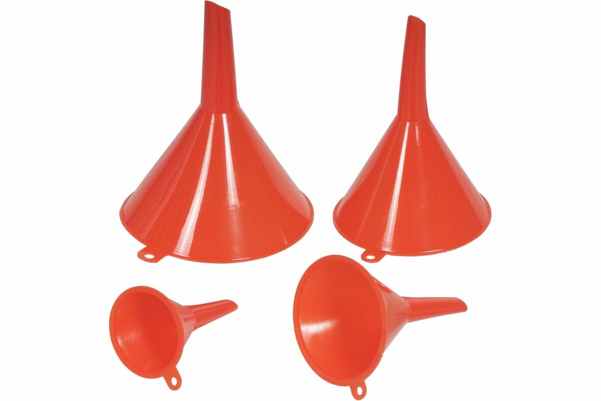 АвтоDело Набор воронок 50.70.95.115 мм, 4 шт, дозирование жидкостей, код 42104 15165