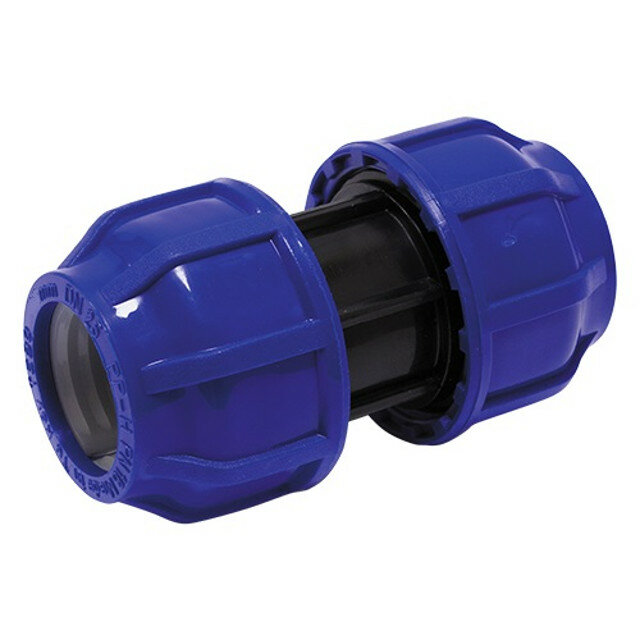 Муфта ПНД 40х40 мм для труб водоснабжения и канализации, соединение ПНД труб для монтажа