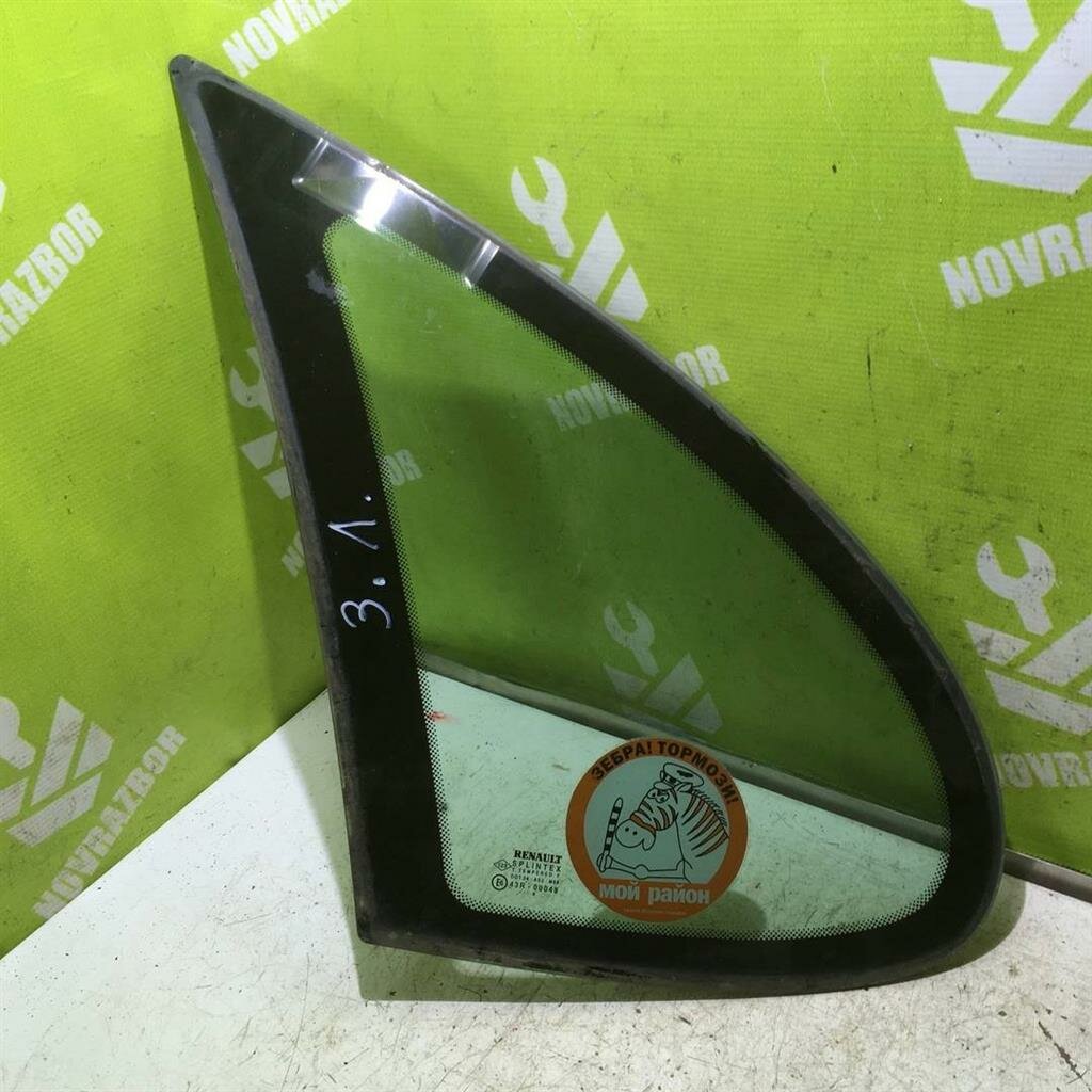 Стекло кузовное глухое левое Renault Scenic 96-99