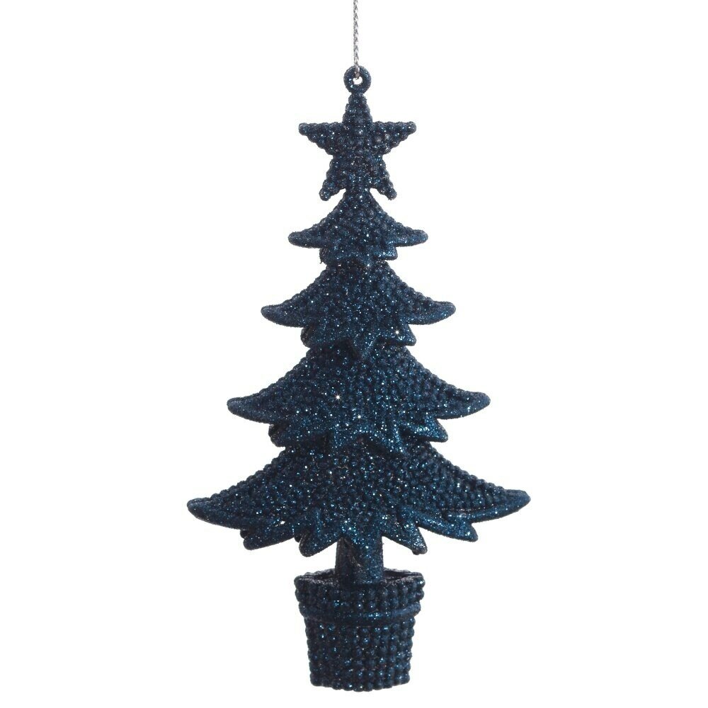 Изделие декоративное подвесное "Ёлка", L=9 W=2 H=15,5 см